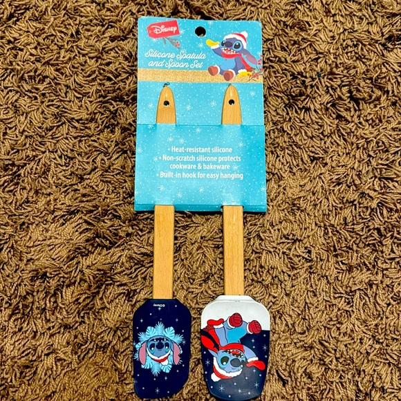 Disney | Kitchen | Stitch Silicone Spatula Spoon Set | Poshmark